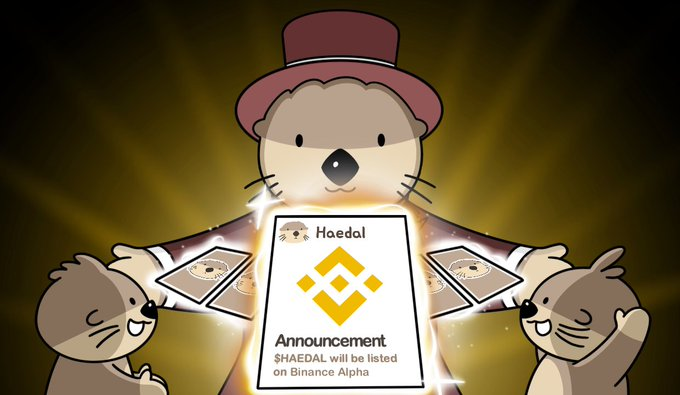 Haedal Protocol将于4月29日上线Binance Alpha - Ju.com