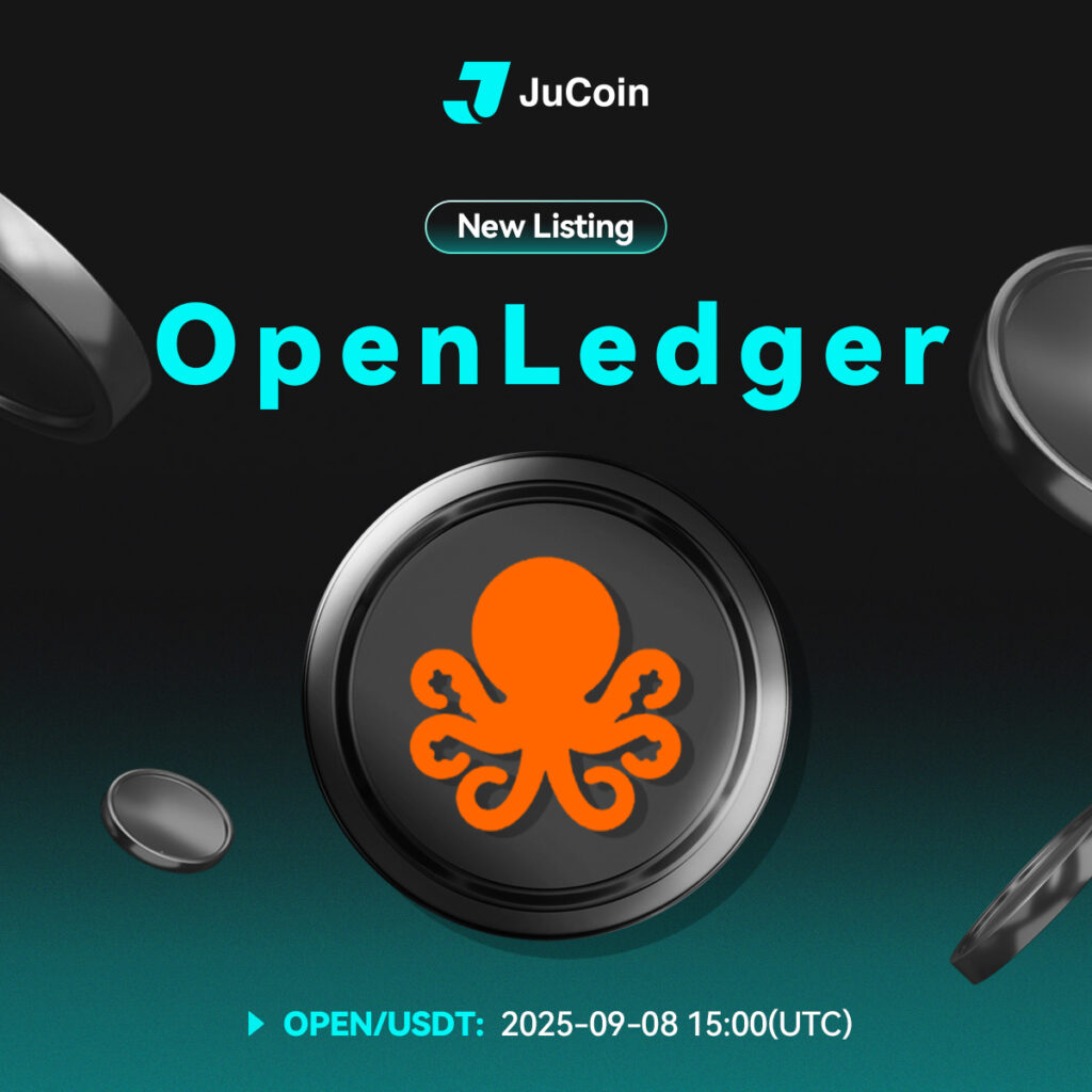 JuCoin Lists OpenLedger OPEN Token: AI Blockchain Launch